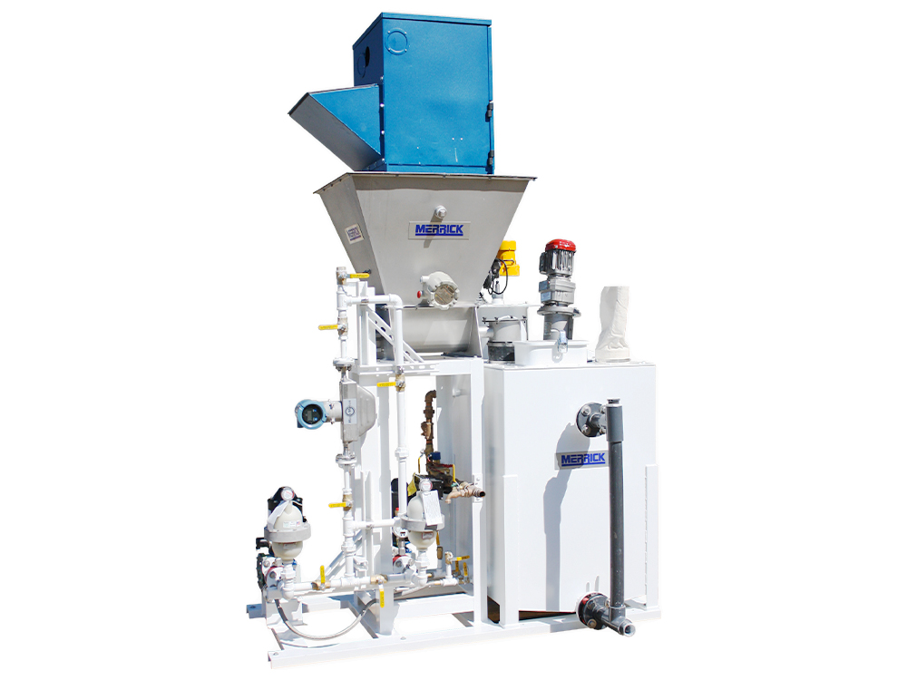 Lime slurry high density chemical feeding slaking - Merrick Industries